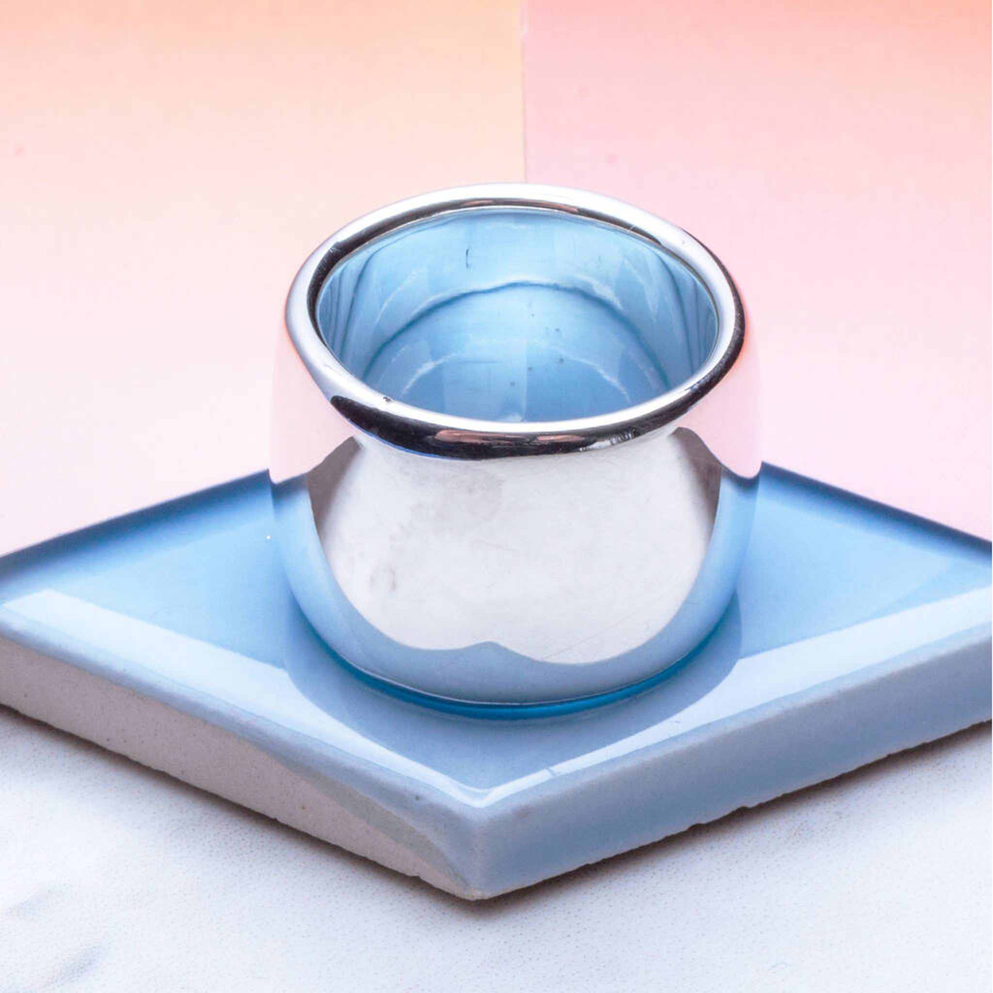 Sterling Silver Chunky Barrel Ring | Silver Jewellery | Otis Jaxon ...