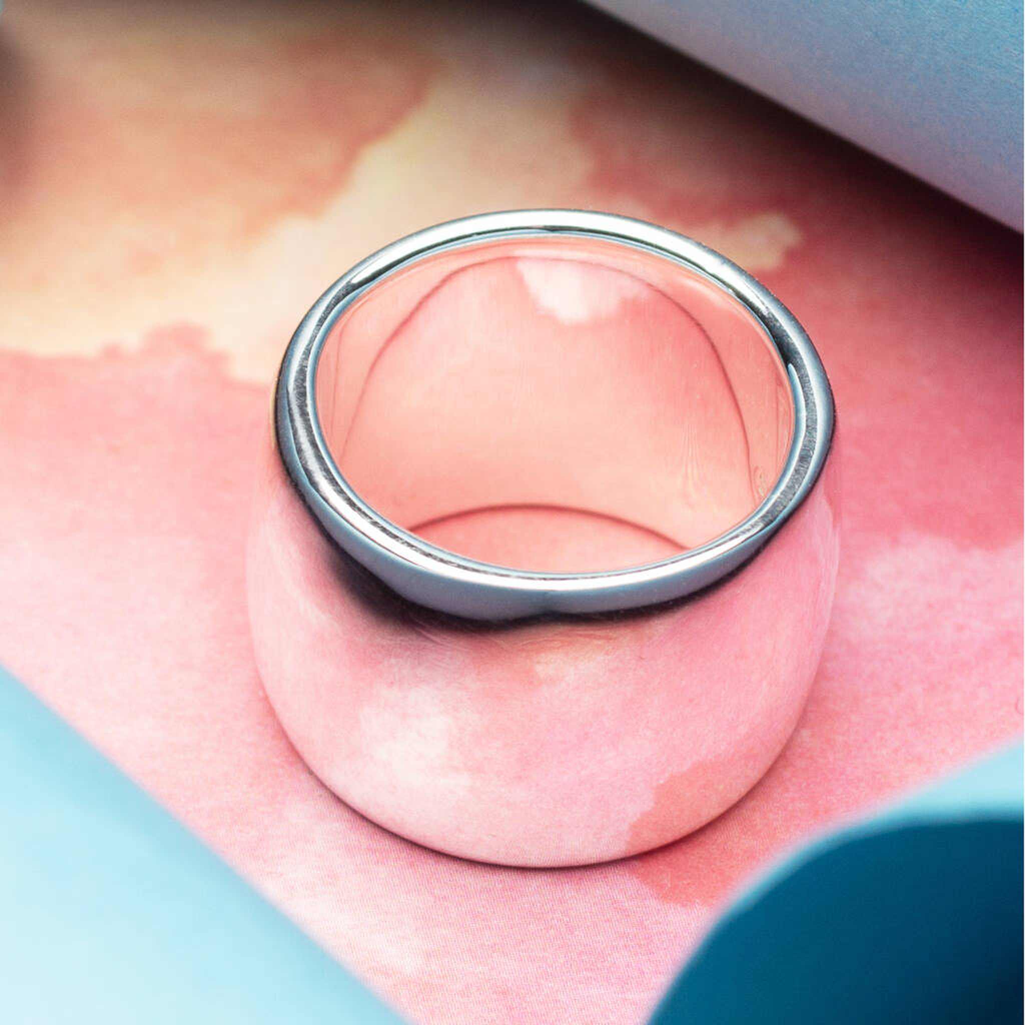 Sterling Silver Chunky Barrel Ring | Silver Jewellery | Otis Jaxon ...