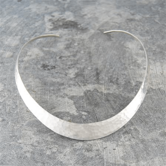 Solid Chunky Silver Choker Necklace – Otis Jaxon Silver Jewellery